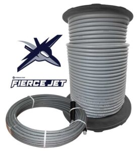 Fierce Jet Single Wire Gray 3/8"Hose - Southside Equipment Inc